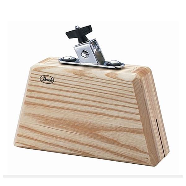 アッシュトーンブロック　PAB100　パールハイノートがよく通るハードなアッシュウッドのモデルで、直径3/8"のロッドにセッティング可能。