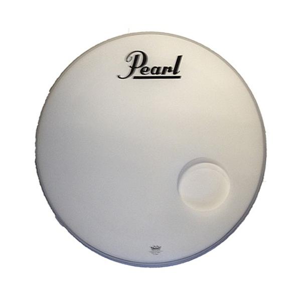 AUT1322P3PLパワーストローク３コーテッド　Powerstroke 3 Coated Remo Heads22インチバスドラムフロント用　w／Pearl_Logo_Hole　レモ　UCヘッド