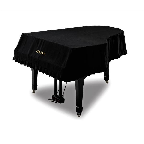 GPFCG5-1　GPFCG5-2表面が黒色、裏面が赤色の 1 枚生地での仕立て直射日光や照明からピアノを保護する遮光性に優れ、変色もしにくい素材です。色柄 表：ブラック 裏：レッド（1 枚生地） ロゴ：金茶色、刺繍素材 ポリエステル 10...