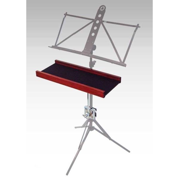 MTY1BRAアイダ楽器のマルチトレー取付けるスタンドのパイプ径φ10 〜25mm[内寸] W400 × D138mm　多くのマレットなどを必要とする場合には、テーブル面の広いマレットスタンドは必需品ですが、逆に１〜２種類のバチで十分な時に...