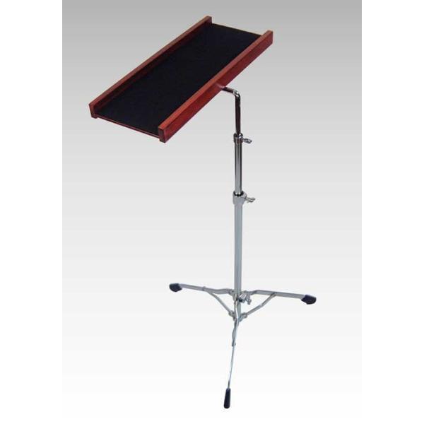 MTY-1STアイダ楽器のマルチトレースタンドサイズ（高さ）H 620 - 1200 mmトレー内寸法　400 * 138 mmパーカッション、コンサートスティック、マレットを、2,3組置くのに丁度良い寸法ですMTY1ST