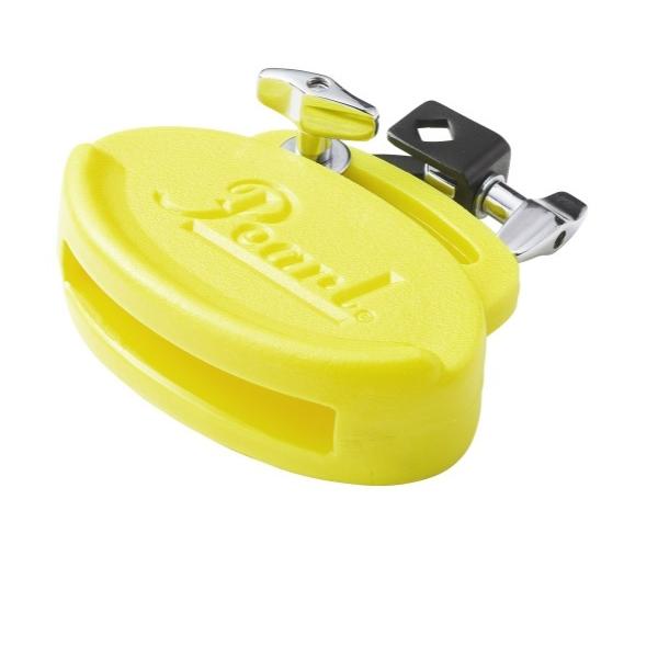 クラーベブロック　PBL20　パール強化プラスチック製のクラーベブロック。優れた耐久性と抜群の音抜けの良さが特徴で、ピッチの異なる3タイプ。イエローはミディアム　PBL-20イエロー ／ Medium Pitchクラーベ　ブロックグリーン　...