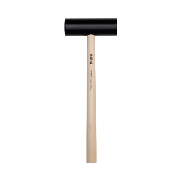 チャイムハンマー　YCHM-38P　　寸法　1本　　　　38×115　314mm　質量　　　　　　　300g材質(ヘッド)　　　POM材ヘッド材質(シャフト)　　メイプル  打楽器演奏用各種マレット　YAMAHA Chime Mallet
