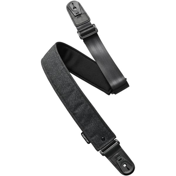 ACMEケースシリーズ同様のテーラード風ファブリックを採用。肩に当たる部分の内部にはネオプレンによるクッションを入れており、長時間の着用でも快適に演奏できます。また、長さ調節できるベルト部は自動車のシートベルトと同グレード素材を使用し耐久性...