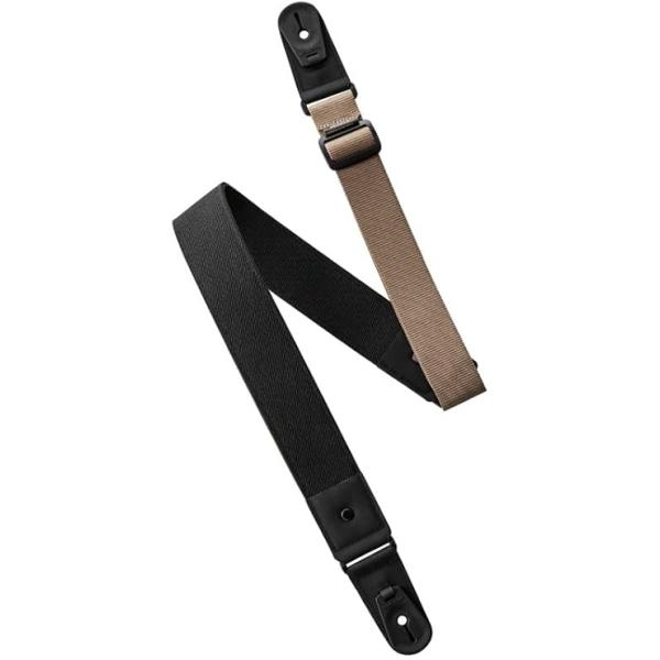 ACMEストラップと同様、安全性が非常に高いストラップロック構造”VITALGRIP”を備えたDURAストラップは、本体の加工や追加のハードウェアを必要とせず、演奏中の不意のストラップ外れを防止します楽器の重量負荷を軽減する2層の高密度弾性...