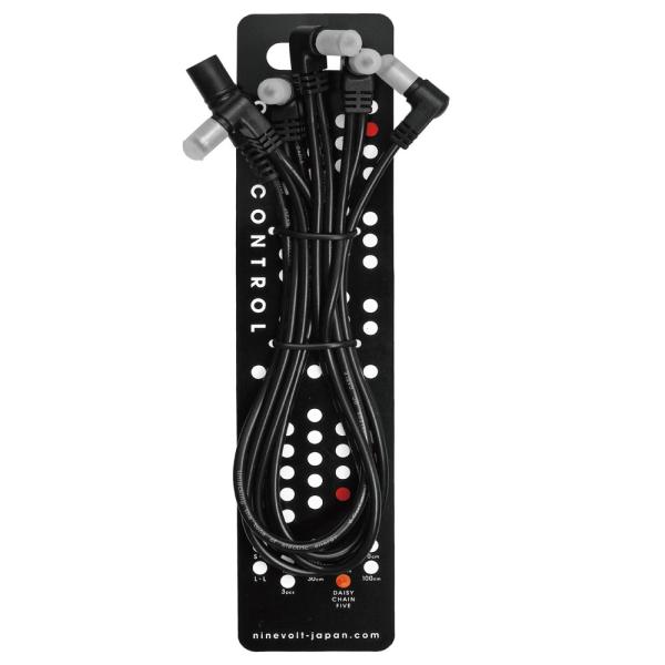 One Control Daisy Chain Fiveは、多くのエフェクターにシンプルに電源を供給したい場合に最適な、エフェクター電源専用の分岐ケーブルです。 大容量のアダプターの電源をロスなくエフェクターへと供給するために設計しています...