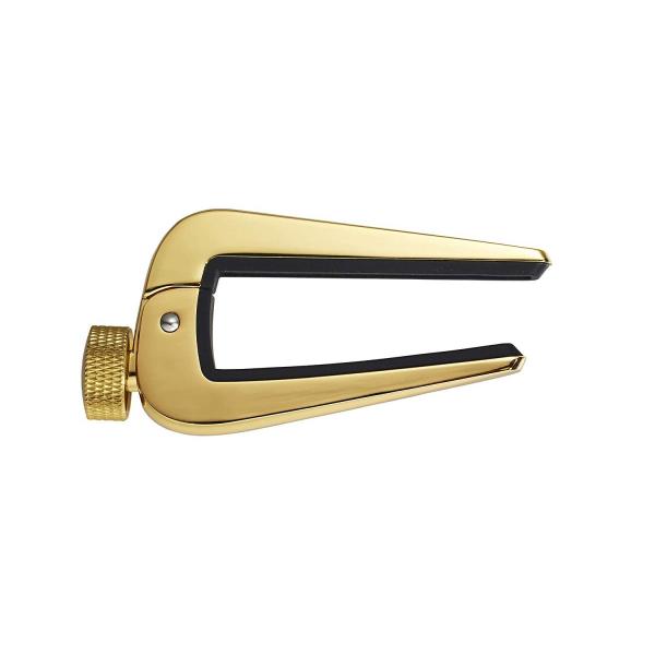 平らな指板面用と湾曲した指板面用の2イン1デザイン押弦の強さを微調整出来るネジ式 装着時のチューニングの狂いを最小限に 