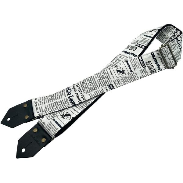 プリント生地を採用したPrinting Fablicシリーズストラップエンド部分には本革(ブラック)、バックルを含めた金属類には高級感とステージでの反射を考慮したアンティーク調のパーツを使用しております。全長：約820mm~1450mm、幅...