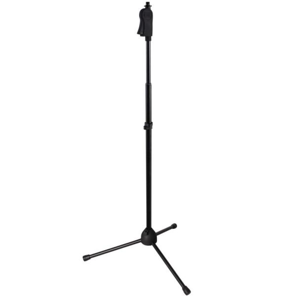 ・高さ調整が容易なグリップクラッチ ・折り畳み式三脚ベース ・US(5/8")及びEURO(3/8")のネジ規格に対応(変換アダプタ付属)・ケーブルホルダー付き高さ：940〜1,702mm重量：約1.82kg 