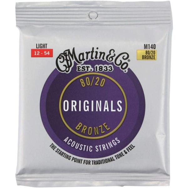 マーティンストリングスより、かつて多くのプレイヤーに支持されてきた定番のアコースティック弦が“Martin Originals”として装い登場。素材は 80/20 BRONZE で、深みのある豊かな低音とクリアで明るい高音。マーティンストリ...