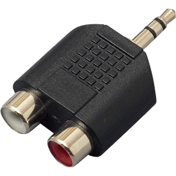 オーディオ変換用プラグRCA(F)X2 - StMini(M) ※( )内…M=オス/F=メス ポータブル機器などのヘッドフォン端子からステレオピン端子への接続等メーカー側の意匠変更により、予告なく外観上のデザイン・カラー等が変わる場合がご...