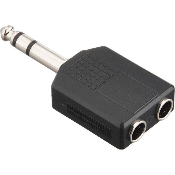 オーディオ変換用プラグStPhone(F)X2 - StPhone(M)※( )内…M=オス/F=メスミキサーのヘッドフォン端子を2分配等メーカー側の意匠変更により、予告なく外観上のデザイン・カラー等が変わる場合がございます 