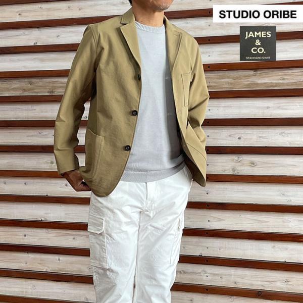 素材がポリエステル100％、優れたストレッチ性、伸長回復性を持つ機能素材【TEXBRID】を採用。                        ジャケットとして最適な生地で、柔らかさのある素材を追求して生産、さらりとした肌触りと軽さを追求...