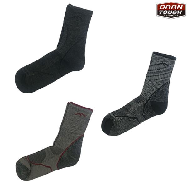 DARN TOUGH VERMONT（ダーンタフ）ソックスは、祖父、父と三代、30数年間バーモント州ノースフィールドに居を据え、より革新的で耐久性に優れたソックスを作り続けるCabat Hosiery Millのオリジナルプライベートブラン...