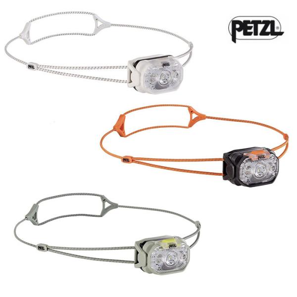 PETZL　ペツルのスイフト Lは、軽量43gで手のひらに収まるコンパクトなヘッドランプです。出力380ルーメンで、1gでも軽量化したいアクティビティでの使用や予備のヘッドランプとして最適です。照射にも視認性にも優れた 380 ルーメンの照...