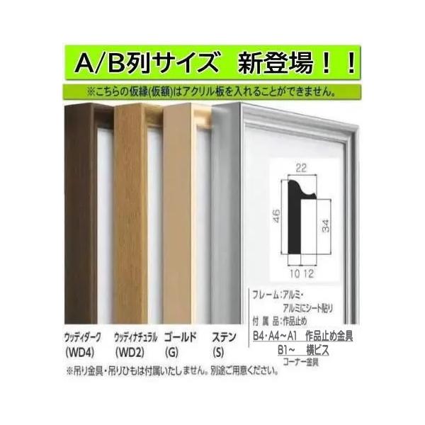 【仮縁C-40にA/B列サイズ新登場！！】※B4〜B2は作品止め金具で作品を止めます。■仕様ボリューム感とマイルドなカラーを揃えたスタンダードです。構造上、吊り金具はキャンバスの木枠に付けてください。製造メーカー/オリジンブランド名/アルフ...