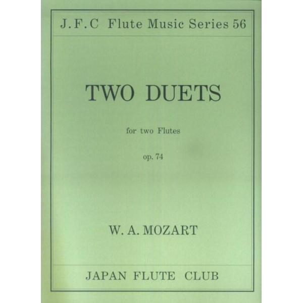 関連words：日本フルートクラブ/フルート二重奏 OP.74