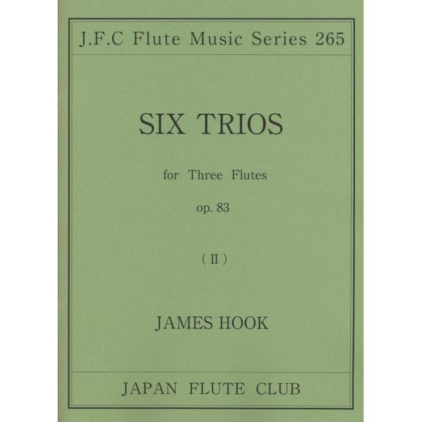関連words：日本フルートクラブ/6つの三重奏 Op.83（II）