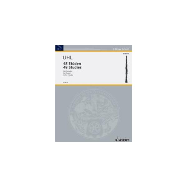 関連words：SCHOTT/48のクラリネット練習曲 第2巻