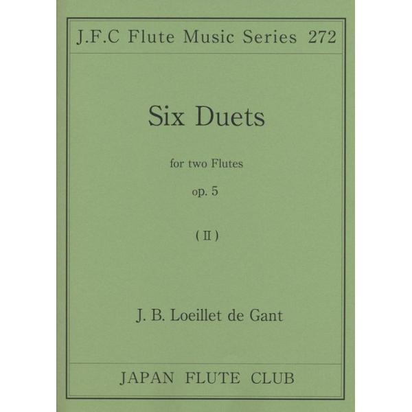 関連words：日本フルートクラブ/6つの二重奏曲 OP.5-4/6つの二重奏曲 OP.5-5/6つの二重奏曲 OP.5-6