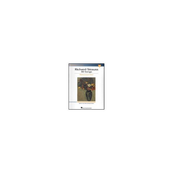 ISBN：9780793529360君を憎めればいいのだが/ああ恋人よ、僕は今別れを告げる/ああ悲しい、不幸なる者よ/ぼくの考え/万霊節/アモール/解き放たれて/ぼくの頭の上に広げてくれよ/ユェツィーリエ/杯/ゲオルギーネ/夜/イヌサフラン...