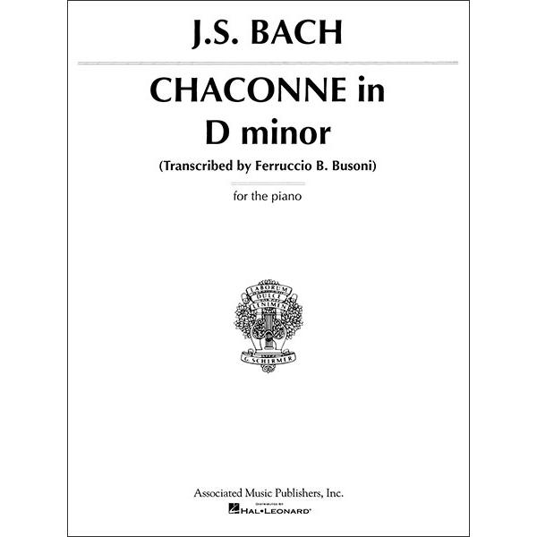 関連words：G. Schirmer/シャコンヌ ニ短調