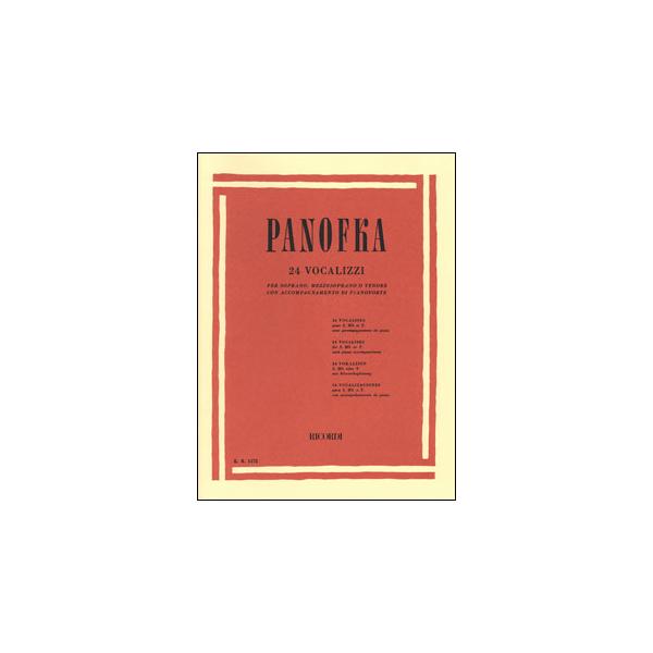 関連words：RICORDI/24のヴォカリーズ（母音発声練習曲）