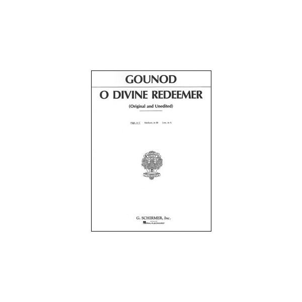 関連words：G. Schirmer/O Divine Redeemer  おお救い主よ （聖なる主よ）（悔悟）