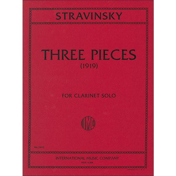 関連words：International Music Company/Three Pieces  クラリネットのための3つの小品