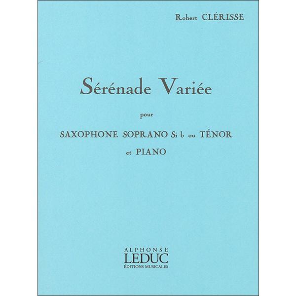 関連words：Alphonse Leduc/ソプラノまたはテナー・サクソフォンとピアノのための「セレナード・ヴァリエ」