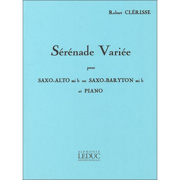関連words：Alphonse Leduc/アルトまたはバリトン・サクソフォンとピアノのための「セレナード・ヴァリエ」