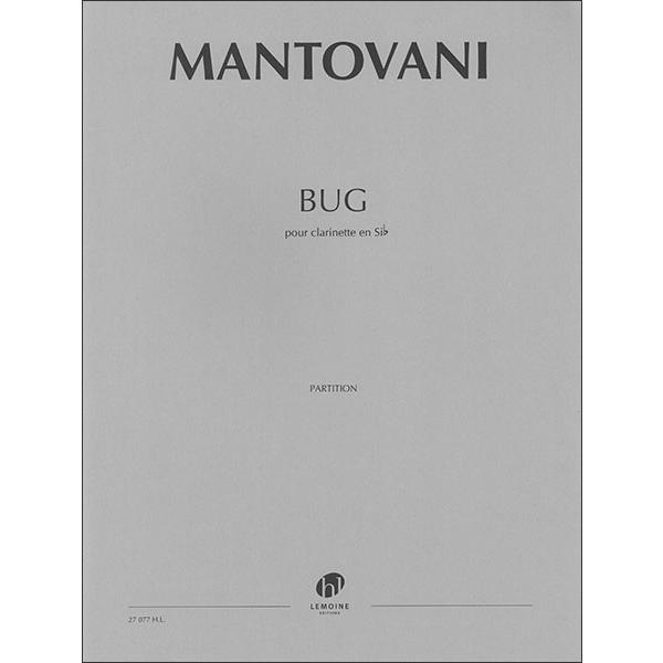 関連words：Editions Henry Lemoine/クラリネットソロのための　バグ