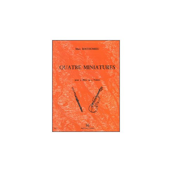 関連words：Editions Combre/4つの小品