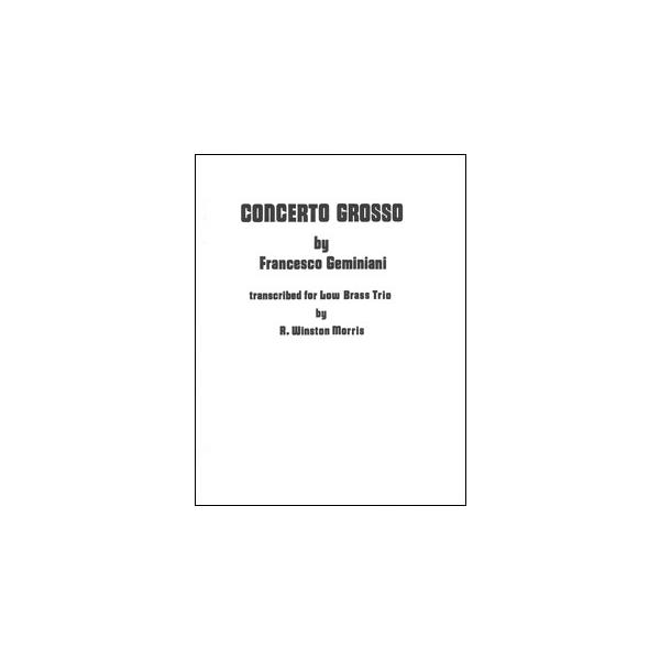 関連words：Shawnee Press/Concerto Grosso　コンチェルト・グロッソ