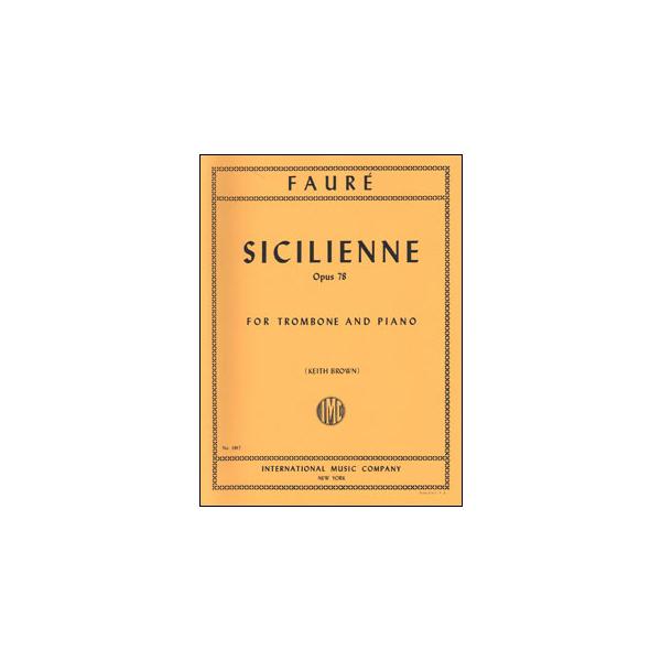 関連words：International Music Company/Sicilienne Opus 78　シシリエンヌ　作品78