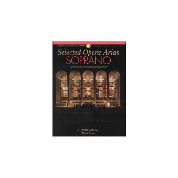関連words：G. Schirmer/Ach ich fuhl's  愛の喜びは露と消え/Mi chiamano Mimi  私の名はミミ/Quando men vo  私が街を歩けば/Batti batti o bel Masetto ...