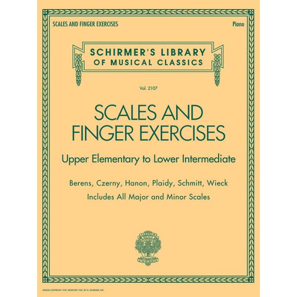 関連words：G. Schirmer/左手のための練習曲 第1番〜第16番　Training of The Left Hand (Op. 89 Book 1) No. 1- No. 16/実践的運指練習 第1番〜第6番　Practical...