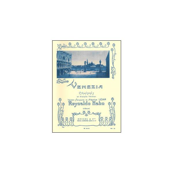 関連words：Alphonse Leduc/眠る水に　(Sopra L'acqua Indormenzada)/小舟　(La Barcheta)/警告　(L'avertimento)/ゴンドラの美少女　(La Biondina in Go...