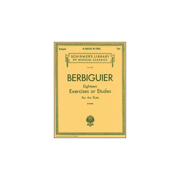 関連words：G. Schirmer/18の練習曲集 (18 Exercises or Etudes)