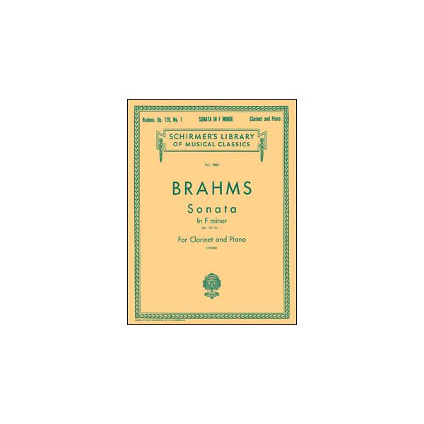 関連words：G. Schirmer/クラリネット・ソナタ 作品120 第1番