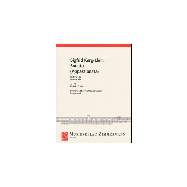 関連words：Zimmermann/Sonata (Appassionata) Op. 140  ソナタ（アパッショナータ）　作品140