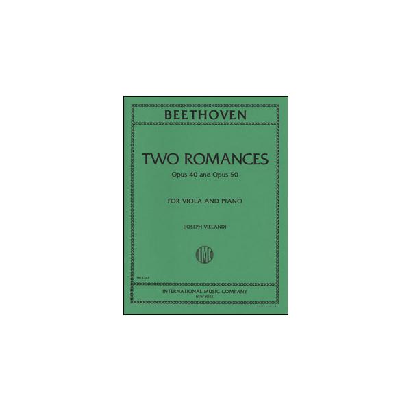 関連words：International Music Company/ロマンス 第１番 ト長調 作品40 Romance in G Major Op. 40/ロマンス 第２番 ヘ長調 作品50　Romance in F Major Op. 50