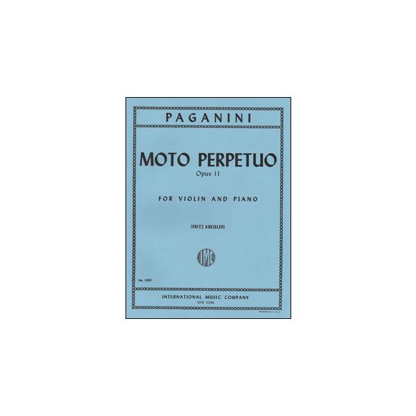 関連words：International Music Company/無窮動（常動曲）　Moto Perpetuo Op. 11