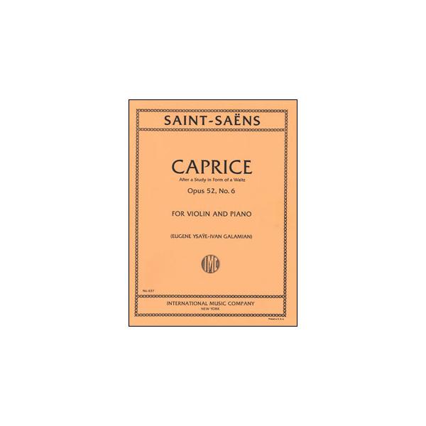 関連words：International Music Company/ワルツ形式の練習曲による奇想曲　Caprice (after a Study in Form of a Waltz) Op. 52 No. 7