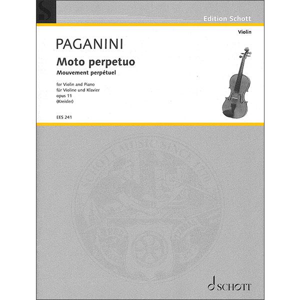 関連words：SCHOTT/無窮動 （常動曲） 作品11    Moto Perpetuo Op. 11