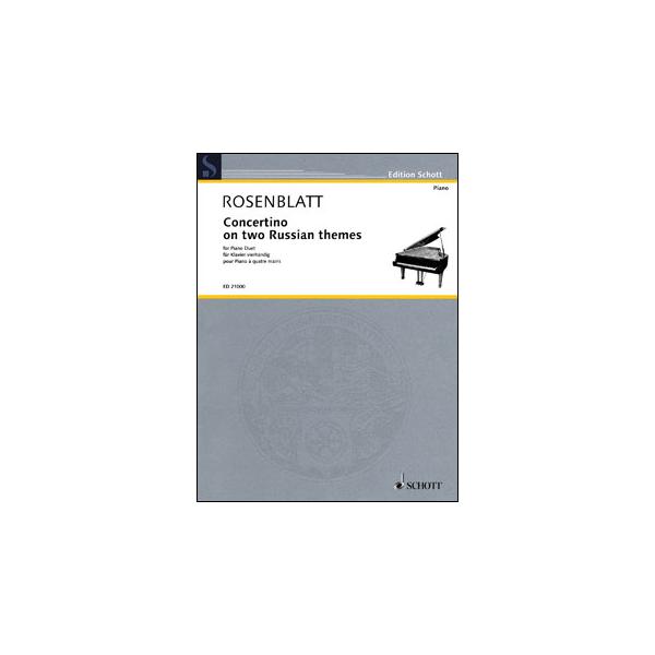 関連words：SCHOTT/2つのロシアの主題によるコンチェルティーノ　Concertino on two Russian themes