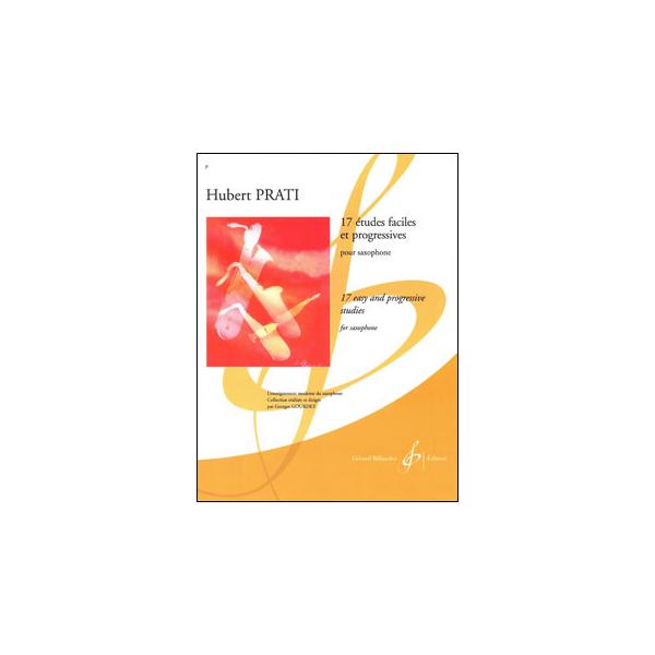 関連words：Gerard Billaudot Editeur/17のやさしい漸進的な練習曲 No.1-17
