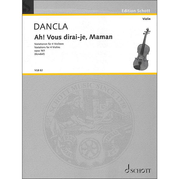 関連words：SCHOTT/ああ、お母さん聞いて（キラキラ星変奏曲）　Ah! Vous dirai-je Maman Op. 161