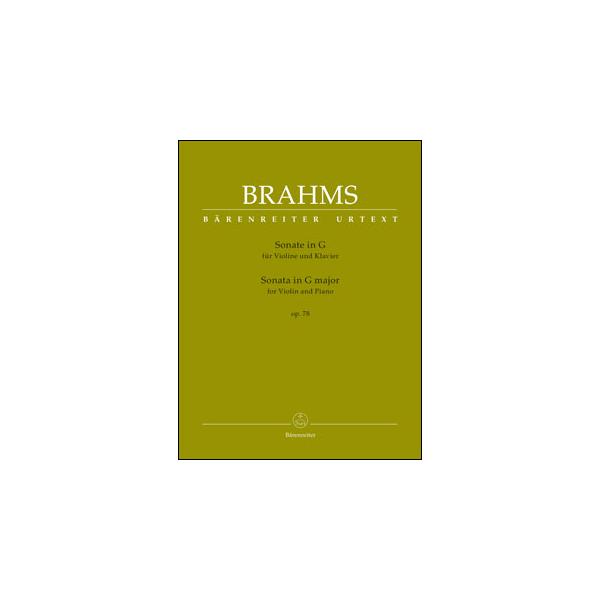 関連words：BAERENREITER/雨の歌 (ヴァイオリン・ソナタ 第1番 ト長調 作品78)