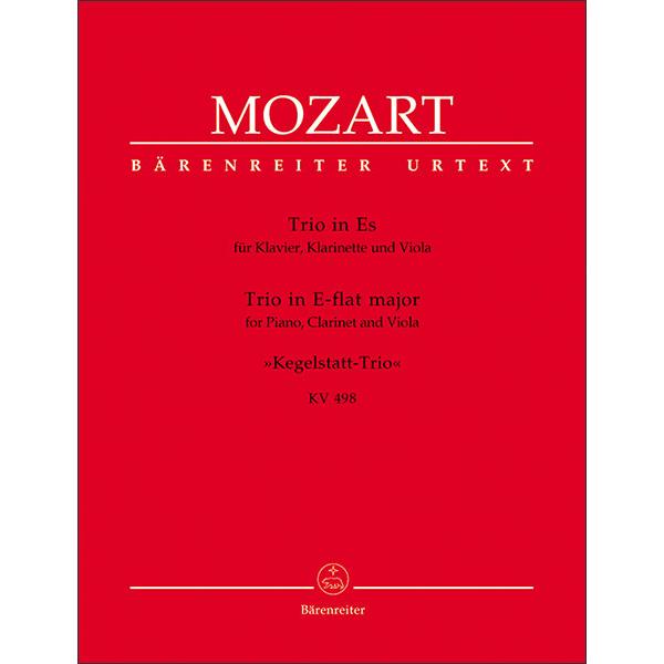 関連words：BARENREITER/ケーゲルシュタット・トリオ (クラリネット三重奏曲 変ホ長調 K. 498)